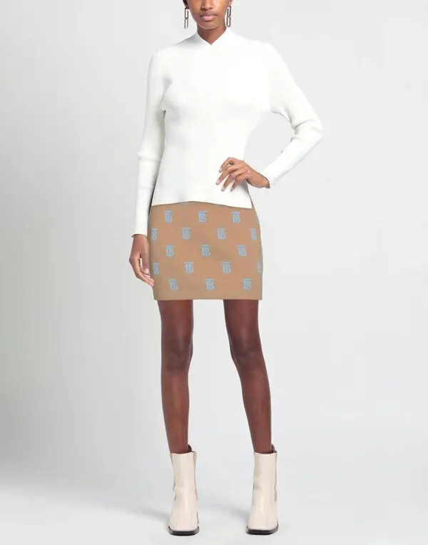 Burberry Slimfit Knit Midi Skirt