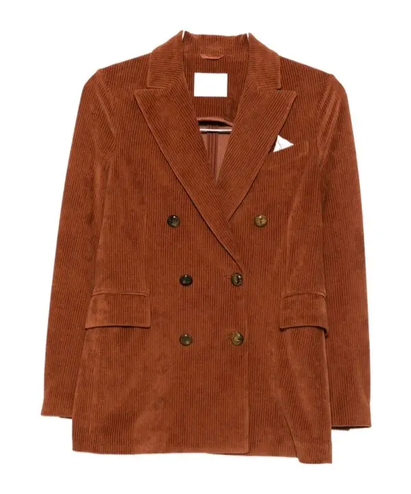 CIRCOLO 1901 Double-breasted Corduroy Blazer