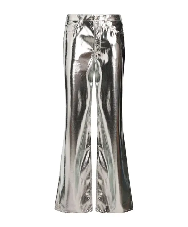 Rag & Bone Loose-fit Metallic Trousers
