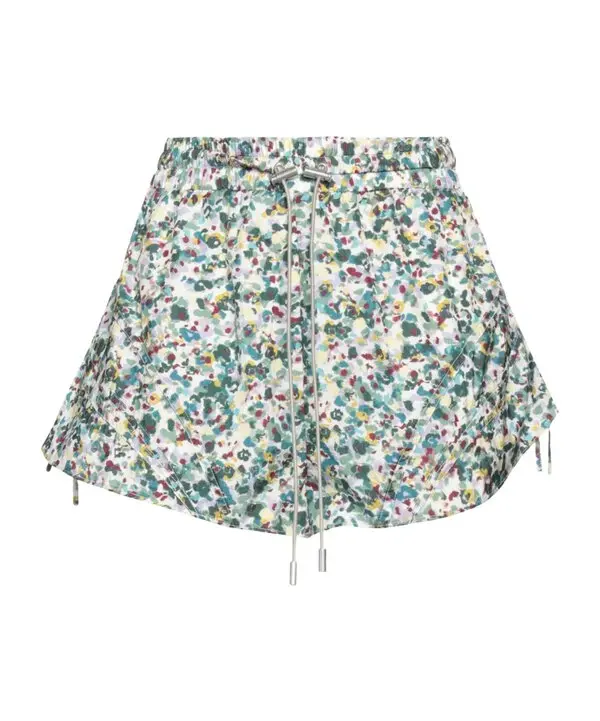 Isabel Marant Étoile Multicolor Printed Drawstring Shorts