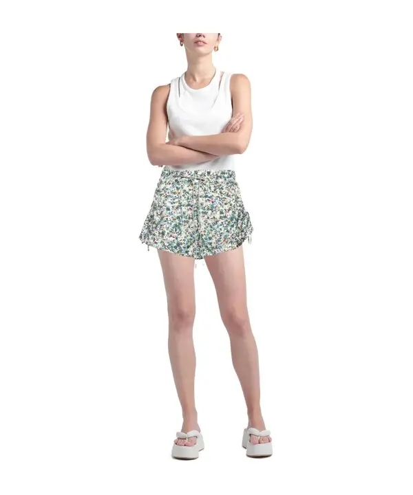 Isabel Marant Étoile Multicolor Printed Drawstring Shorts
