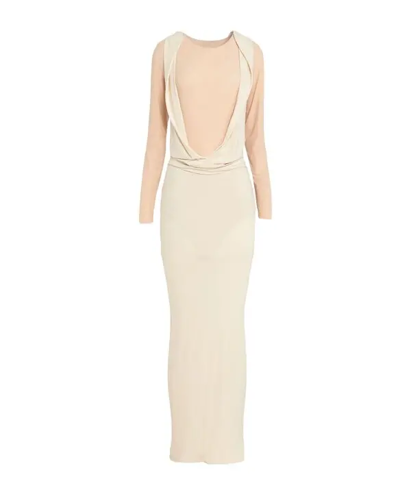 MAISON MARGIELA Slimfit Twotone Dress