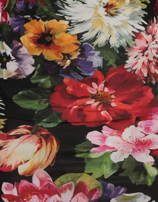 Dolce & Gabbana Floralprint Longsleeve Dress