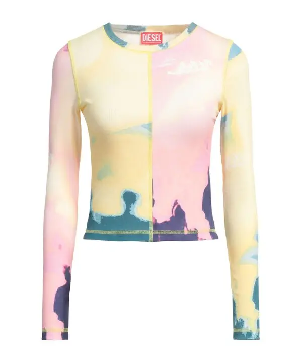 DIESEL® Long Sleeve Tie-dye T-shirt