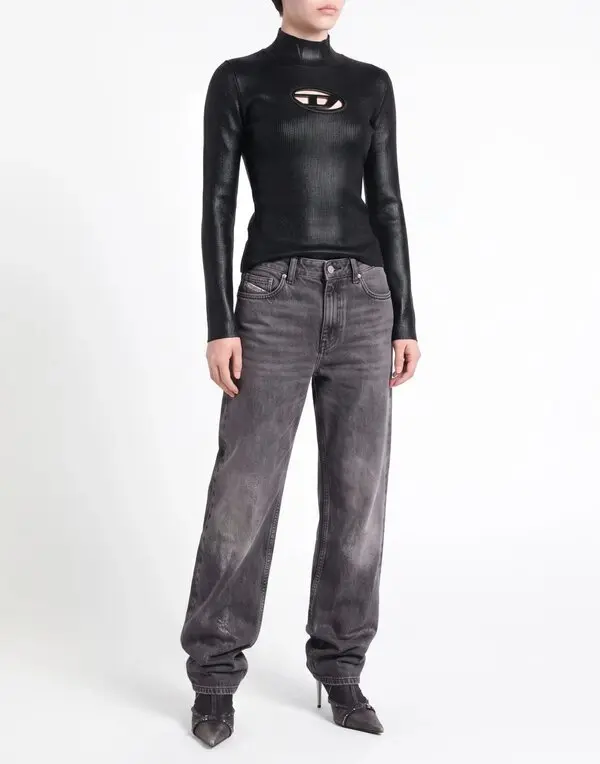 DIESEL® Solidcolor Longsleeve Knit Sweater