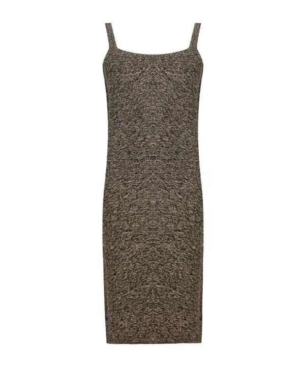 Sportmax Sleeveless Scoop Neck Knit Dress