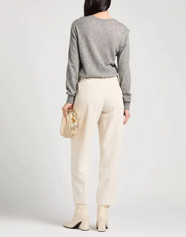 Saint Laurent Lightweight Knit Long Sleeve Crewneck Top