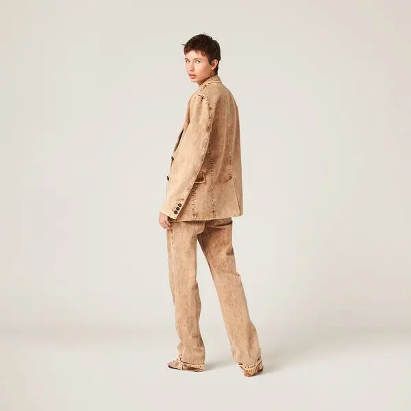 Miu Miu Logo Jeans