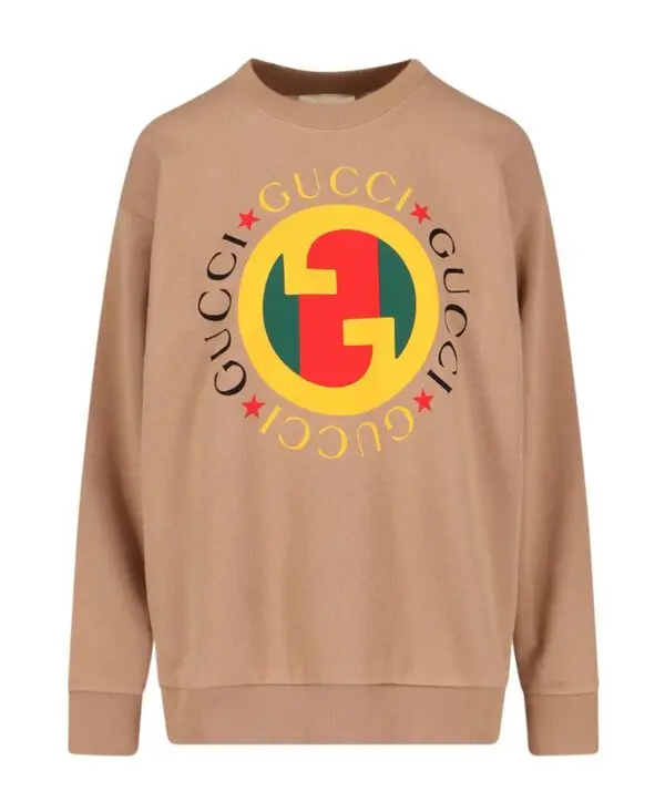 Gucci Heavy Felted Cotton Sweatshirt