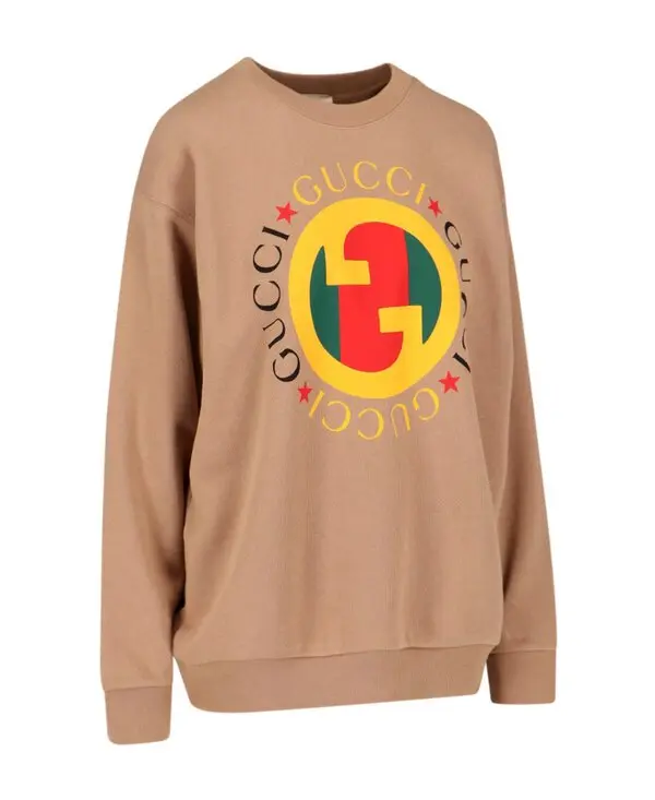 Gucci Heavy Felted Cotton Sweatshirt