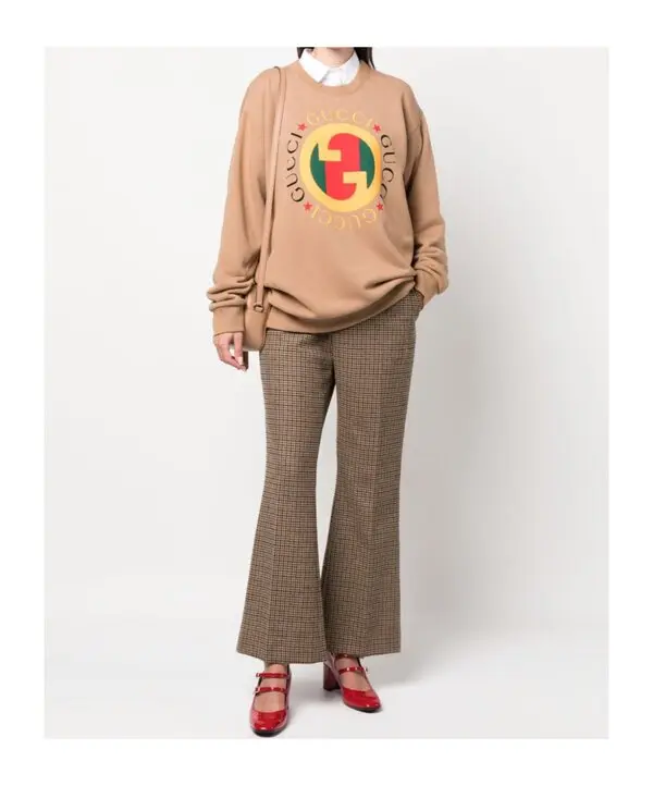 Gucci Heavy Felted Cotton Sweatshirt