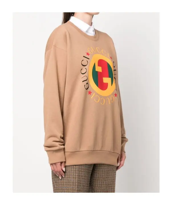 Gucci Heavy Felted Cotton Sweatshirt