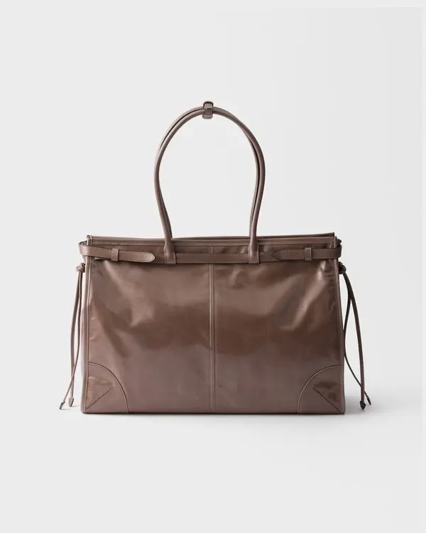 Prada Bonnie Extra-large Leather Handbag