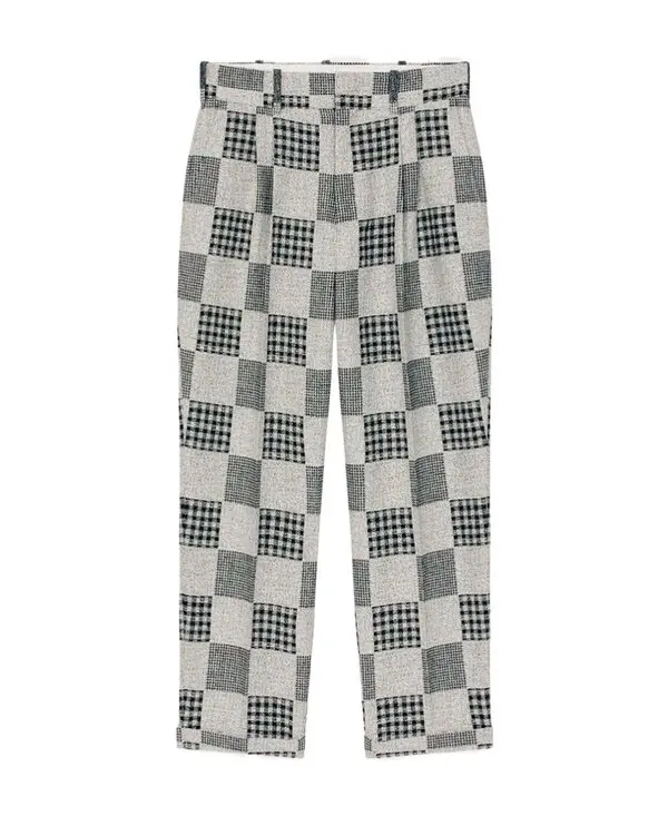 Kenzo Patchwork Tailored Trousers