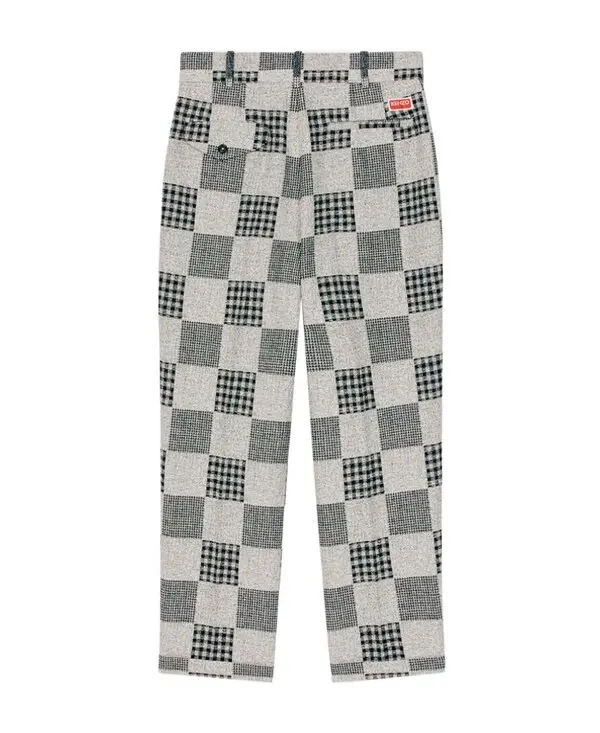 Kenzo Patchwork Tailored Trousers