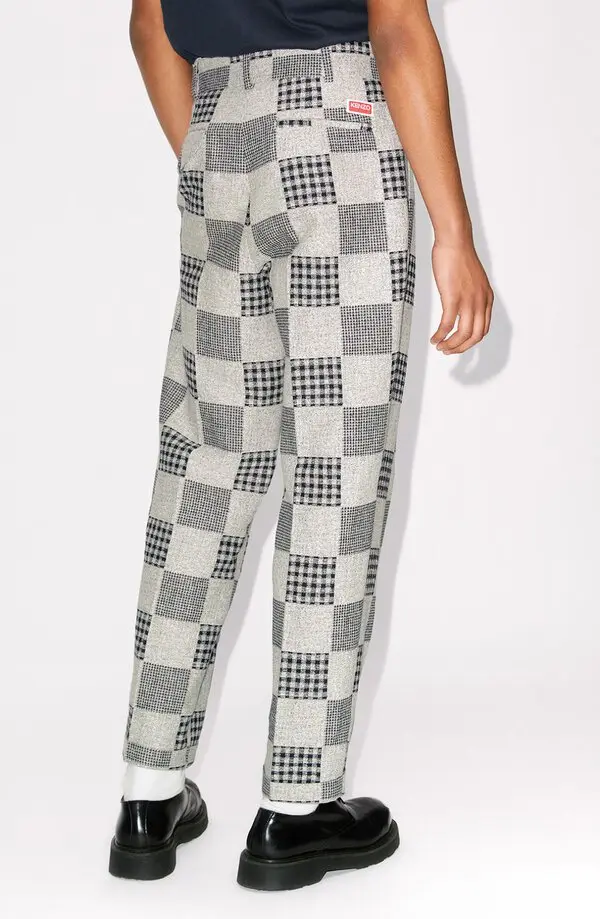 Kenzo Patchwork Tailored Trousers