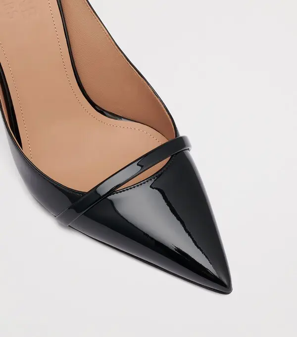 MALONE SOULIERS Patent Leather Heeled Pumps
