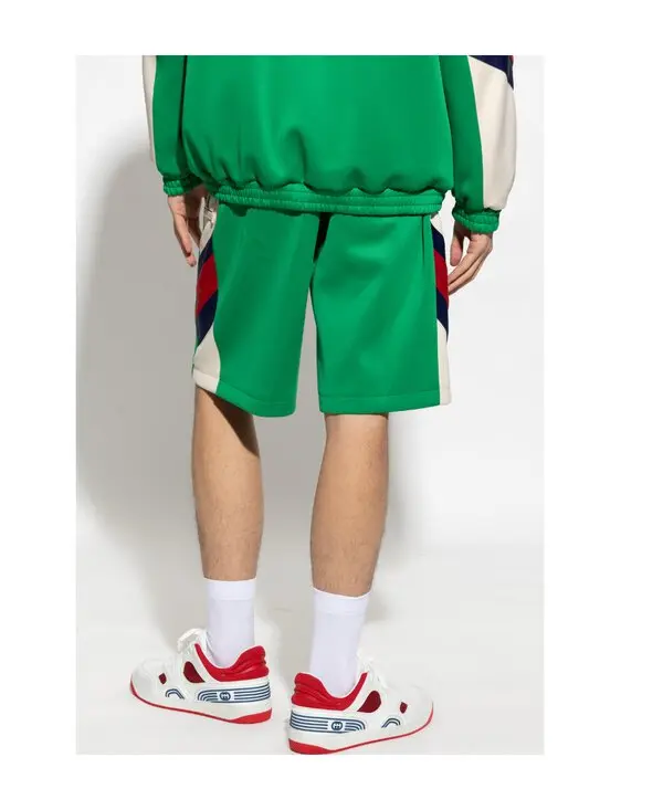 Gucci Side Stripe Detail Shorts