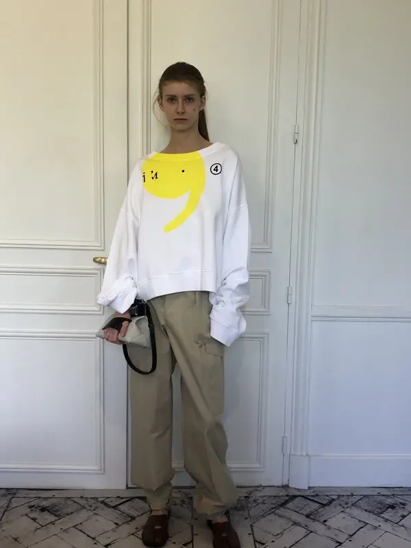 MAISON MARGIELA Apostrophe' Logo Sweatshirt