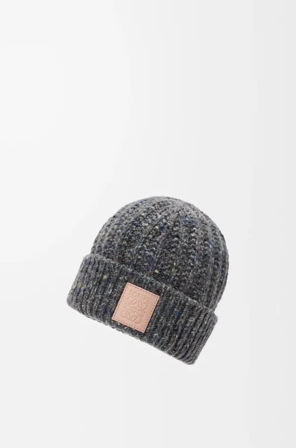 Loewe Wool And Cashmere Blend Beanie