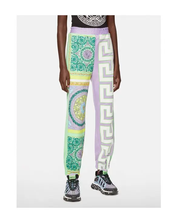 Versace Panelled Baroque Track Trousers