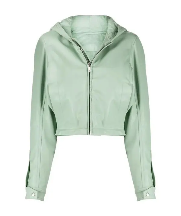 Rick Owens Hooded Cropped Jacket