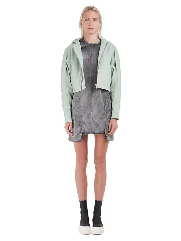 Rick Owens Hooded Cropped Jacket