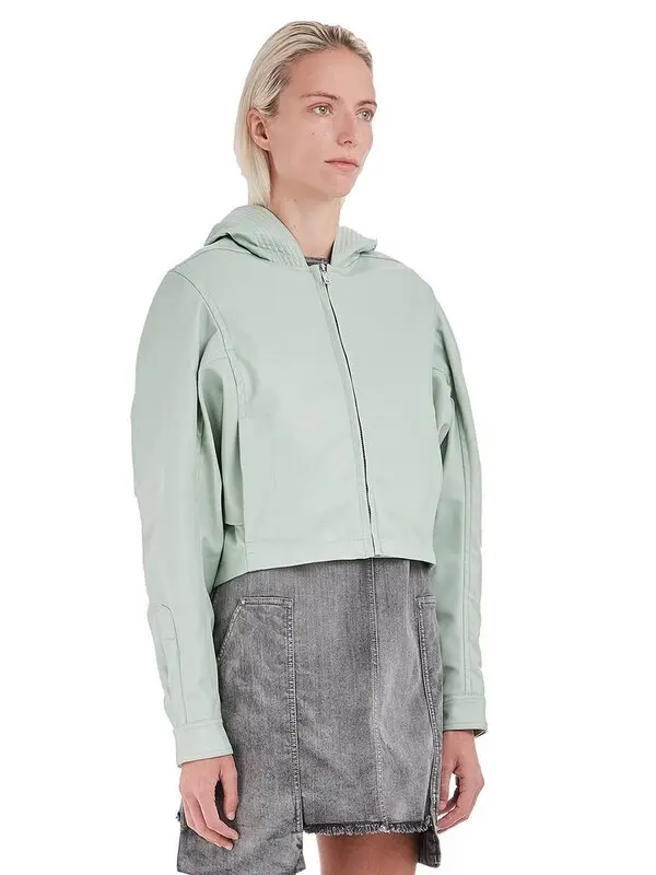 Rick Owens Hooded Cropped Jacket