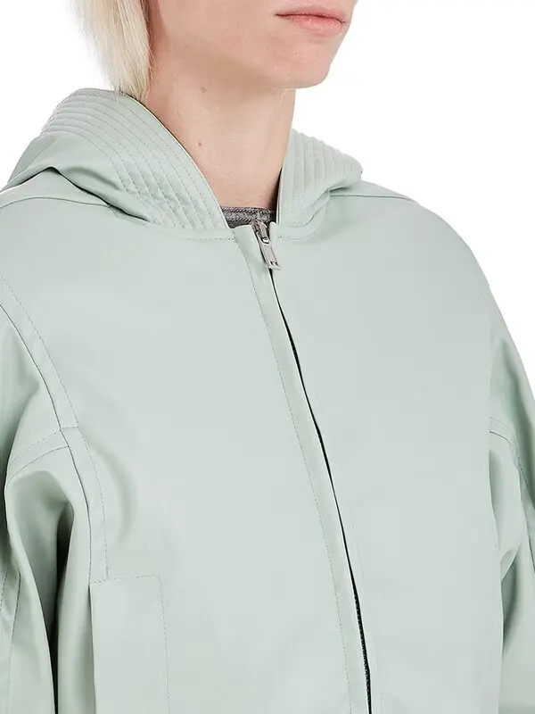 Rick Owens Hooded Cropped Jacket