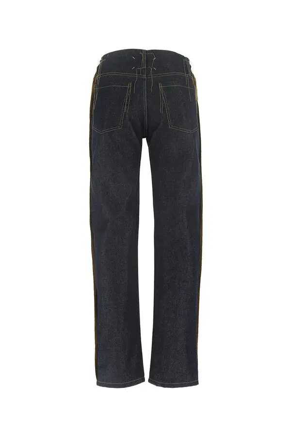 MAISON MARGIELA Striped Straight Jeans