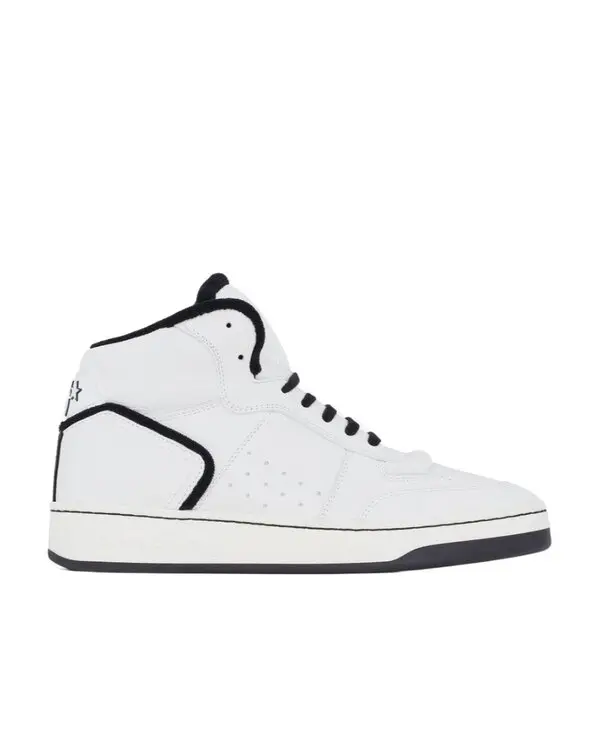Saint Laurent Sl/80 Mid-top Sneakers