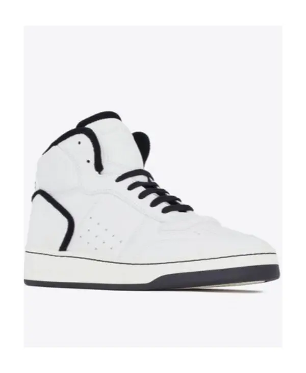 Saint Laurent Sl/80 Mid-top Sneakers