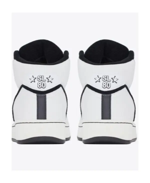 Saint Laurent Sl/80 Mid-top Sneakers