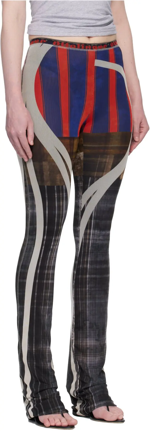 Ottolinger Mesh Otto Print Pants