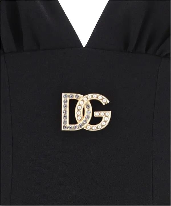 Dolce & Gabbana Dg Embellished Mini Dress
