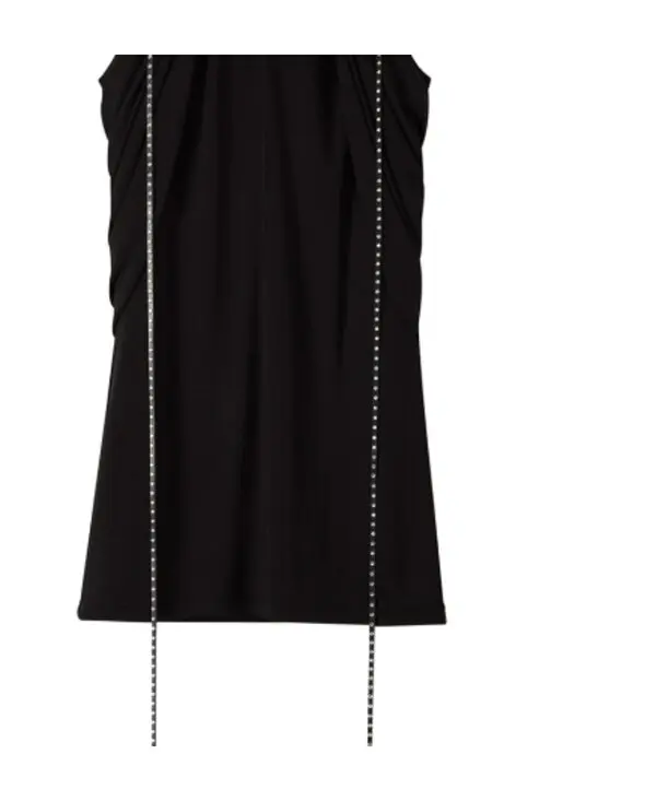 Loewe Embellished Strapless Sling Dress