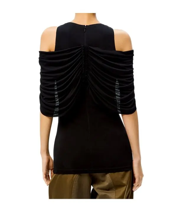 Loewe Embellished Strapless Sling Dress