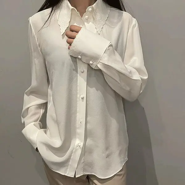 Chloé Long Sleeve Button-down Shirt