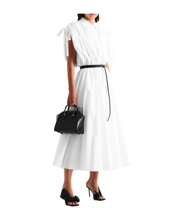 Givenchy Collared Long Sleeve Shirt Dress