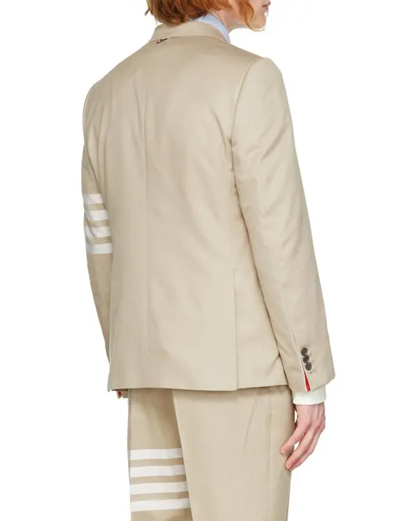 Thom Browne Stripe-print Detail Blazer