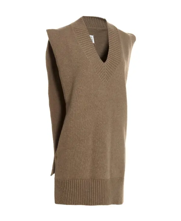 MAISON MARGIELA Sleeveless V-neck Sweater