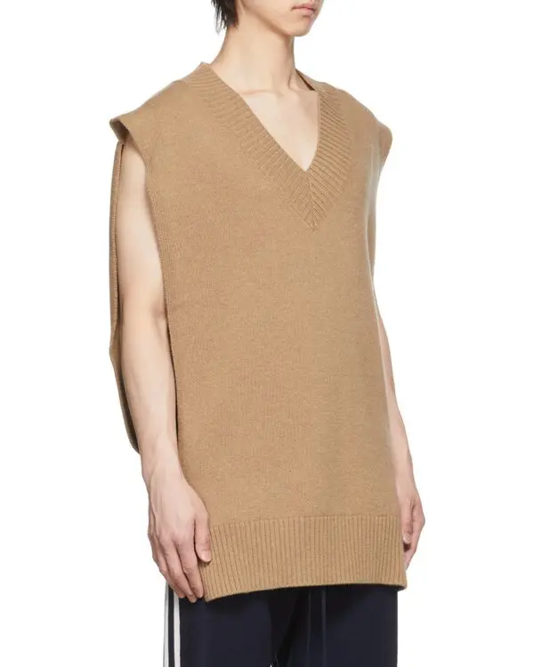MAISON MARGIELA Sleeveless V-neck Sweater