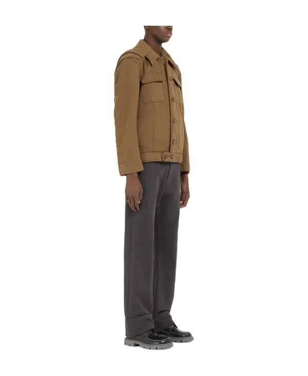 MAISON MARGIELA Padded Wool Jacket
