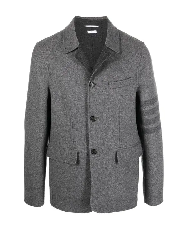 Thom Browne Wool Button-fastening Shirt-jacket