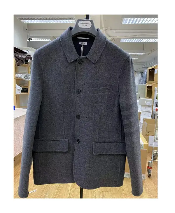 Thom Browne Wool Button-fastening Shirt-jacket