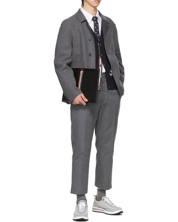 Thom Browne Wool Button-fastening Shirt-jacket