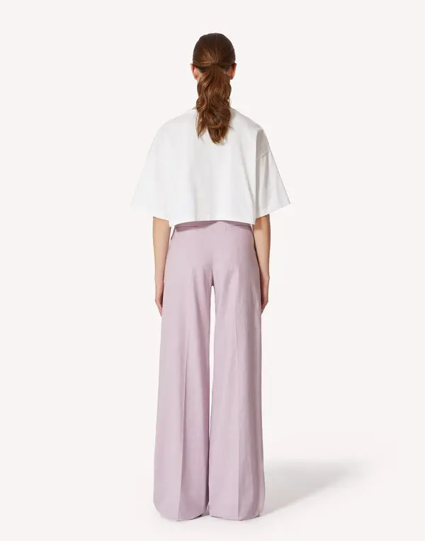 Red Valentino Wide-legged Tailored Trousers