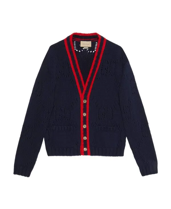 Gucci Logo Knitted Cardigan