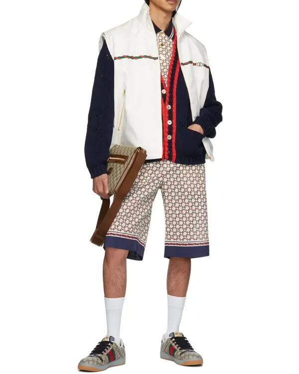 Gucci Logo Knitted Cardigan