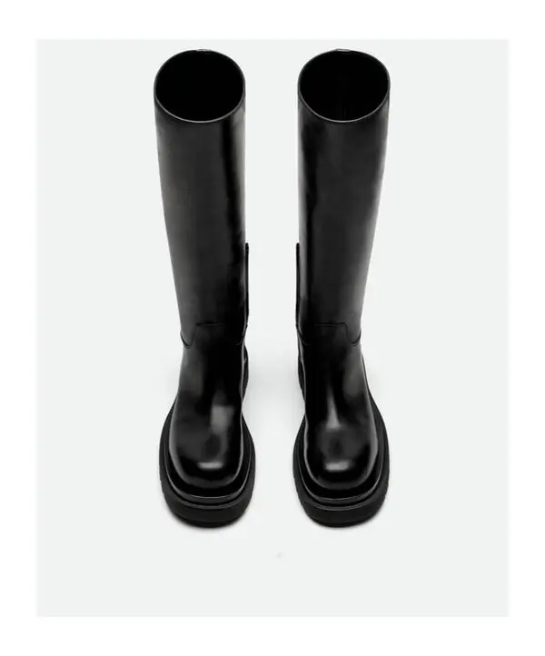Bottega Veneta Knee High Lug Sole Boots